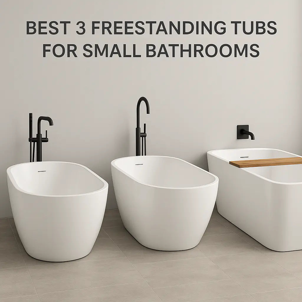 Best 3 Freestanding Tubs for Small Bathrooms in 2025 at Adecab – ADECAB